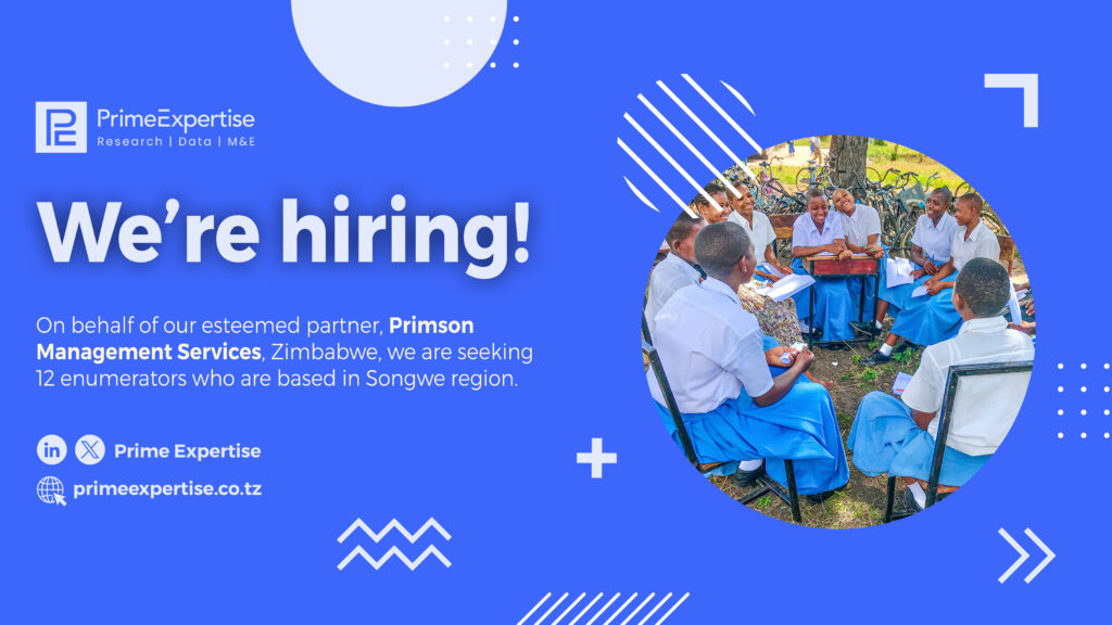 12 Enumerators Prime Expertise Limited Data Collection And Research